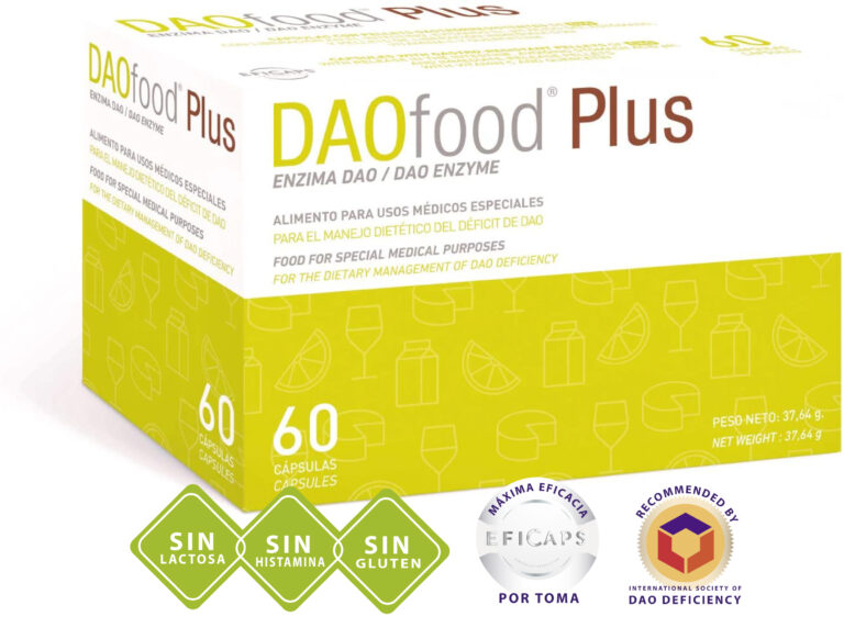 DAOfood® Plus: Dietary management of DAO deficiency